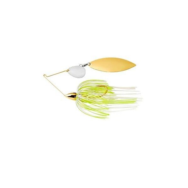 War Eagle Tandem Willow Gold Frame Spinnerbait 38Oz Hot White Chartreuse WE38GT16 | Zoro